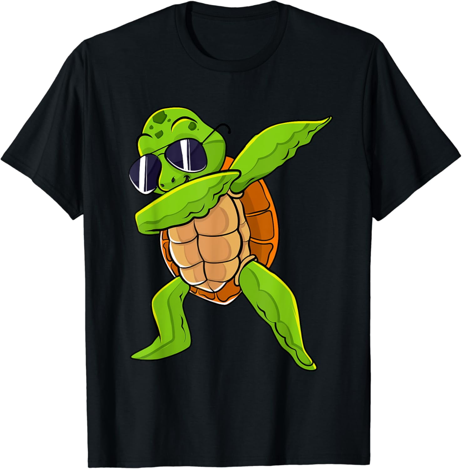 Sam Soft Dabbing Sea Turtle Animal Lover Save The Turtles T-Shirt ...