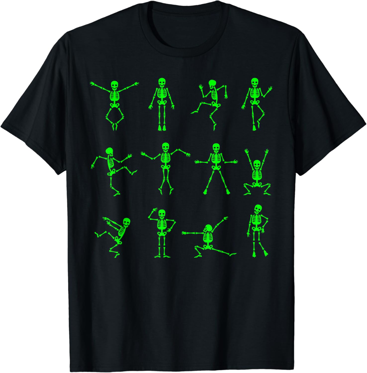 Sam Soft Dancing Skeletons Dance Challenge Boys Girl Kids T-Shirt ...