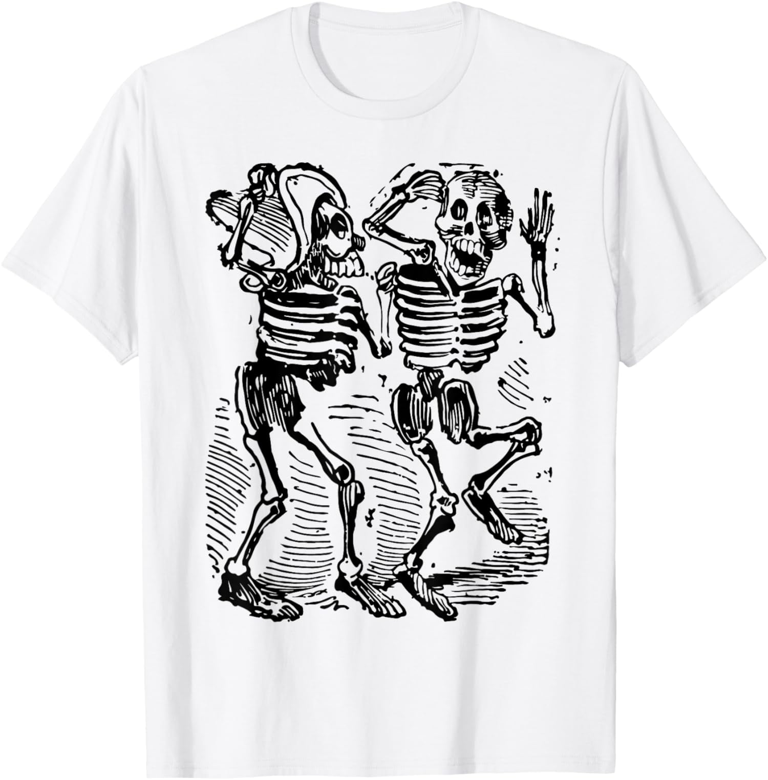 Sam Soft Dancing Skeletons Day Of Dia De Los Muertos T-Shirt - Walmart.com