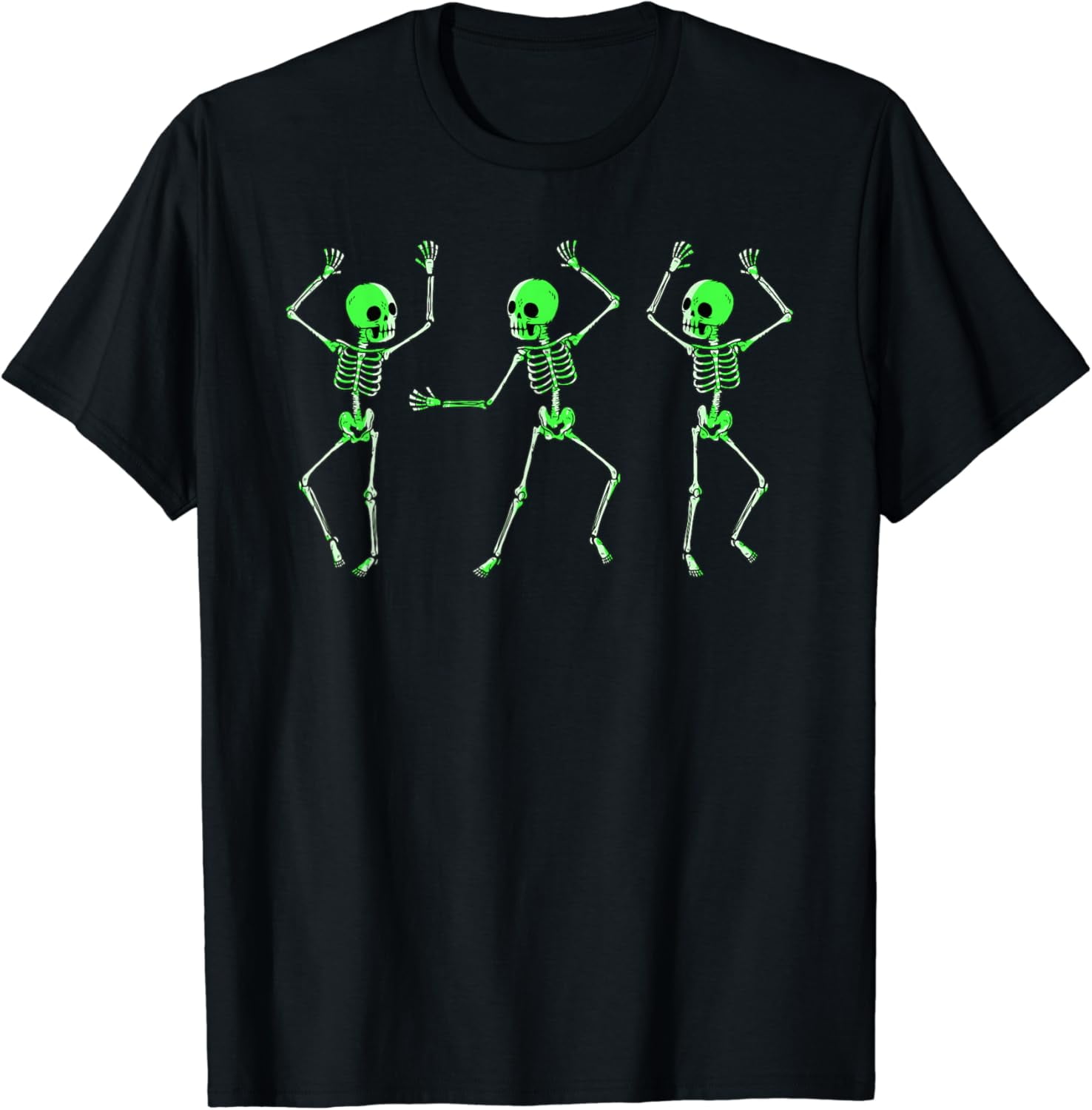 Sam Soft Dancing Skeletons Fun Dance Challenge Costume T-Shirt ...