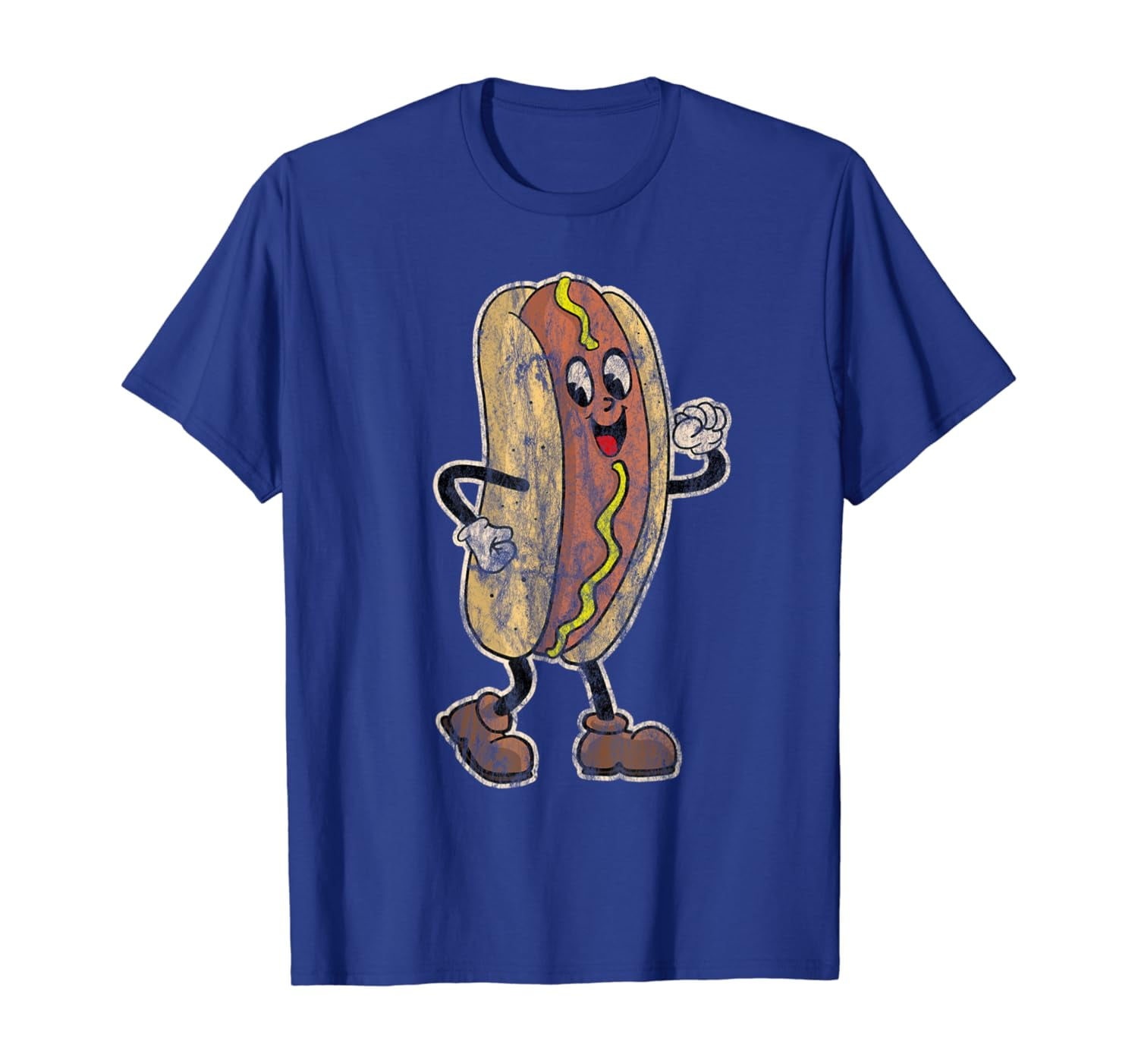 Sam Soft Distressed Walking Drive In Movie Hot Dog T Shirt Von Hearse ...