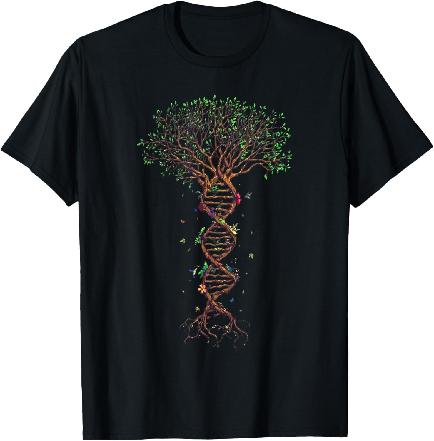 Sam Soft Dna Tree Genetic Earth Day Plant A Tree Life Humor T-Shirt ...