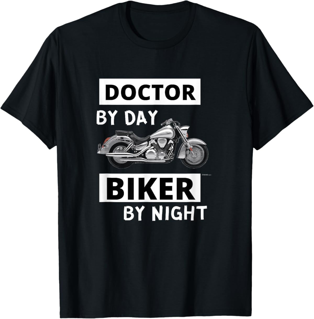 Sam Soft Doctor by Day Biker by Night - Motorcycle Rider T-Shirt ...