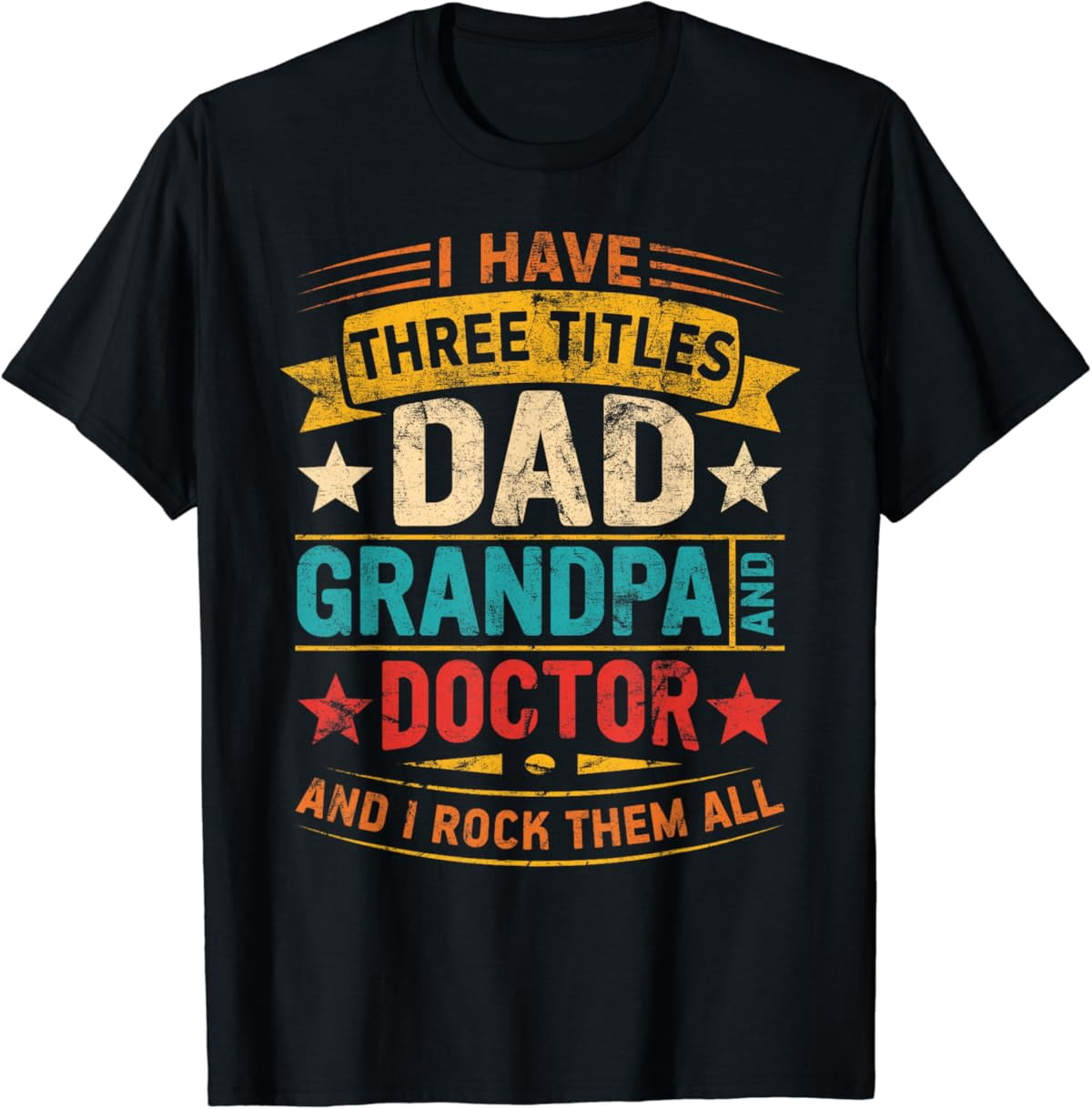 Sam Soft Doctor grandpa for men Doctor dad fathers day retro T-Shirt ...