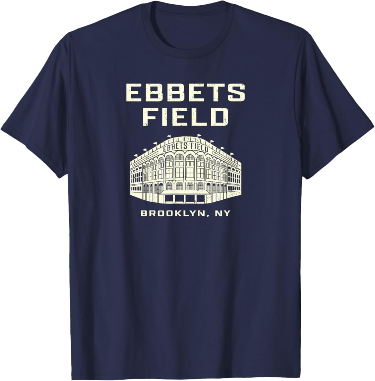 Sam Soft Ebbets Field Brooklyn Ny Baseball Old School Vintage Stadium T ...