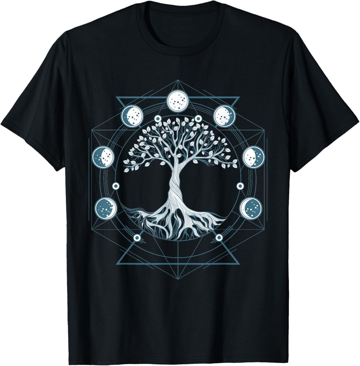 Sam Soft Esoteric Geometry - Triangle Moon Phases And Tree Life Dna T ...