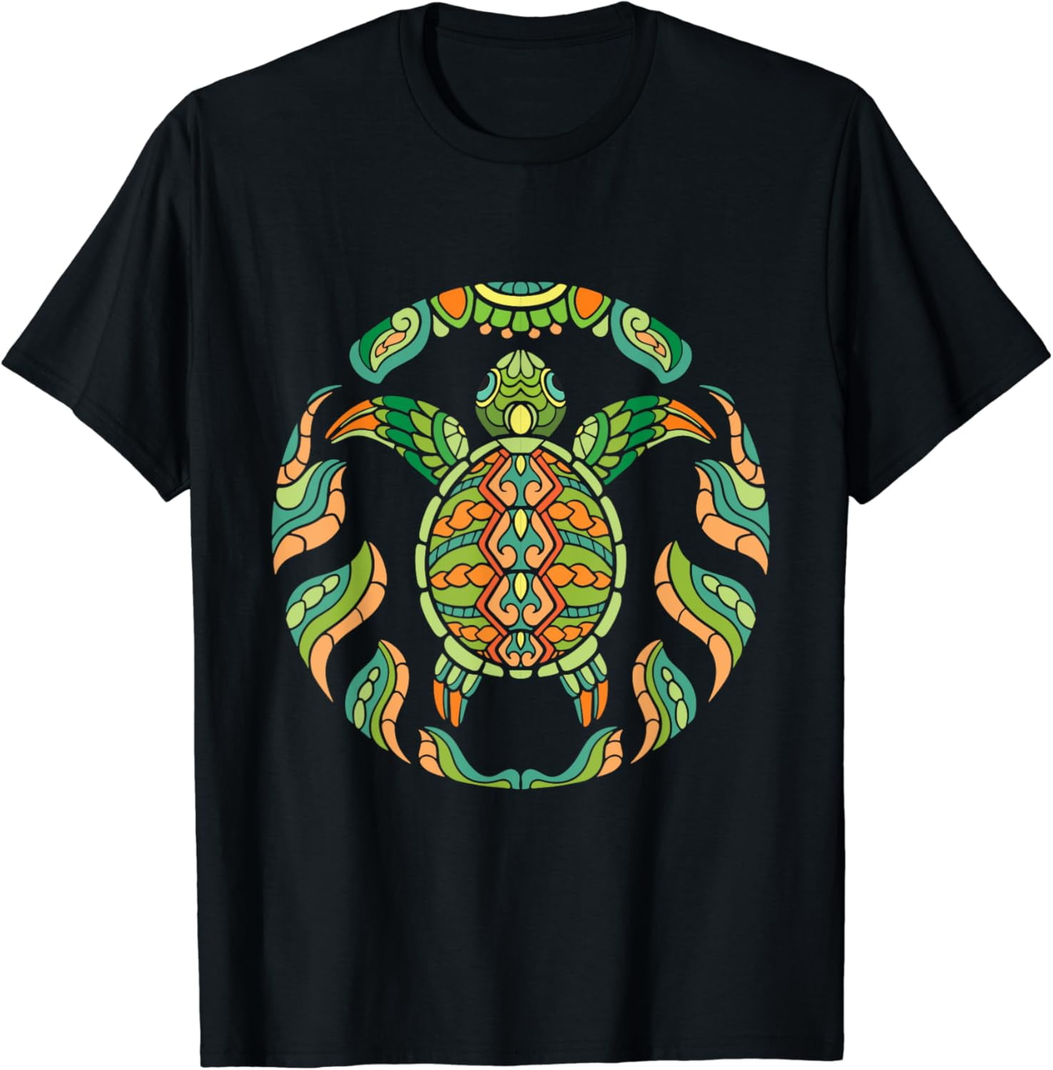 Sam Soft Ethnic Blue Turtle - Hawaiian Tribal Animal Lover Sea Beach T ...