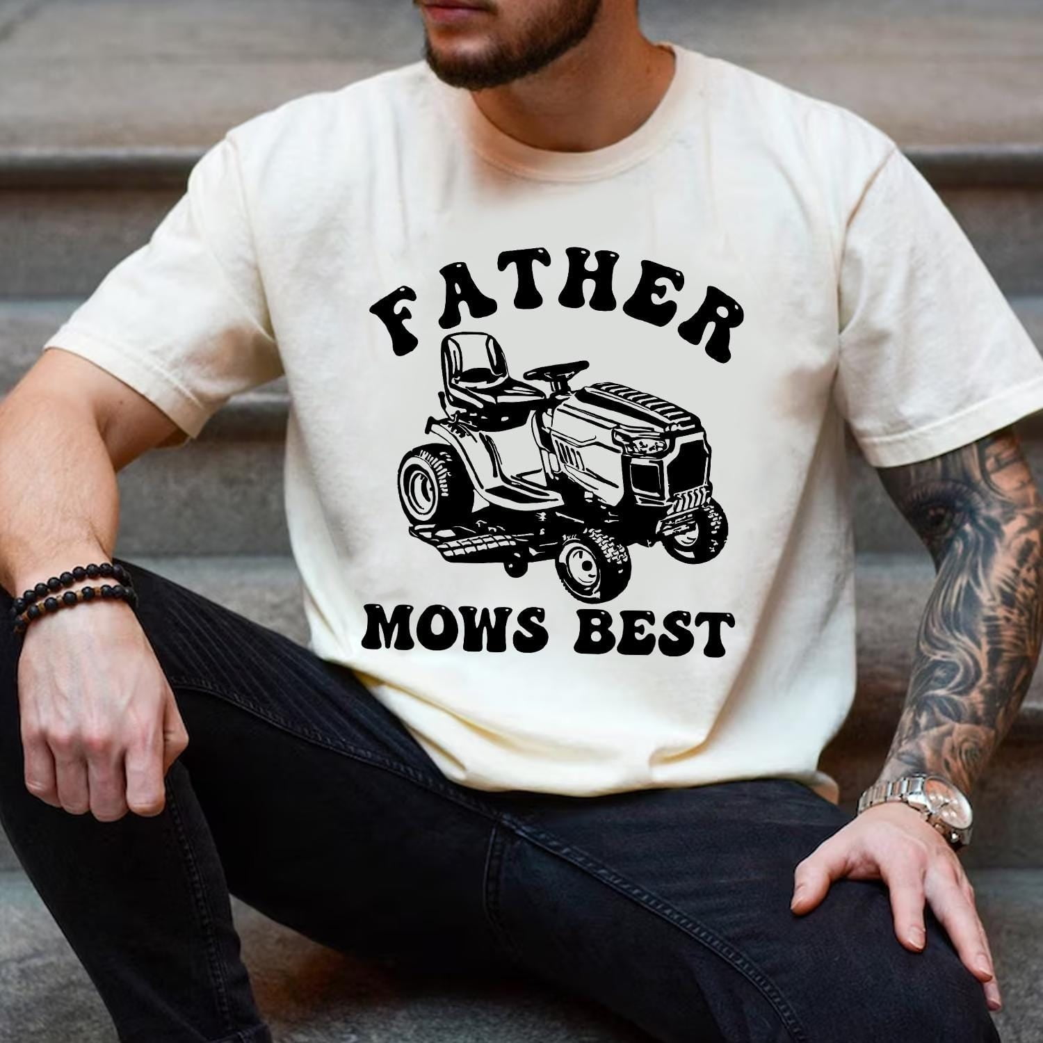 Sam Soft Father Mows Best Shirt, Dad Shirt for Fatherâ s Day, gift for dad, dad joke shirt ...