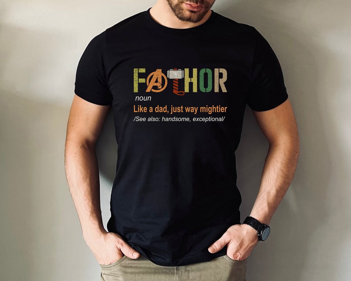 Sam Soft Fathor Shirt, Father Noun Shirt, Superhero Dad Shirt, Dad ...