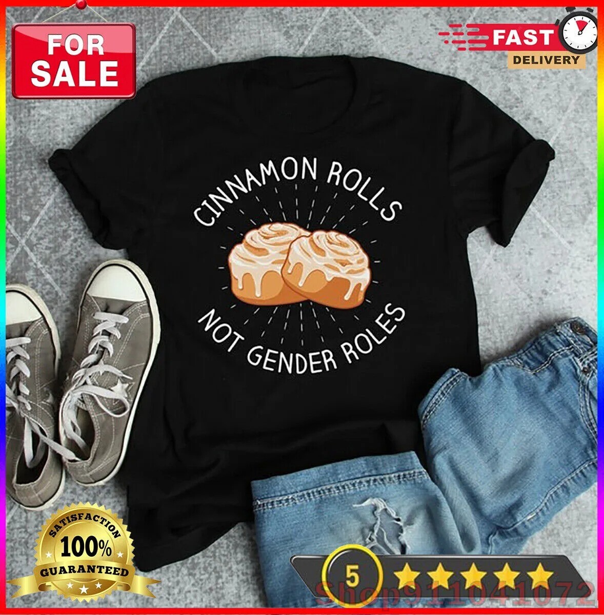 Sam Soft Feminist Shirt, Cinnamon Rolls Not Gender Roles, Feminism ...