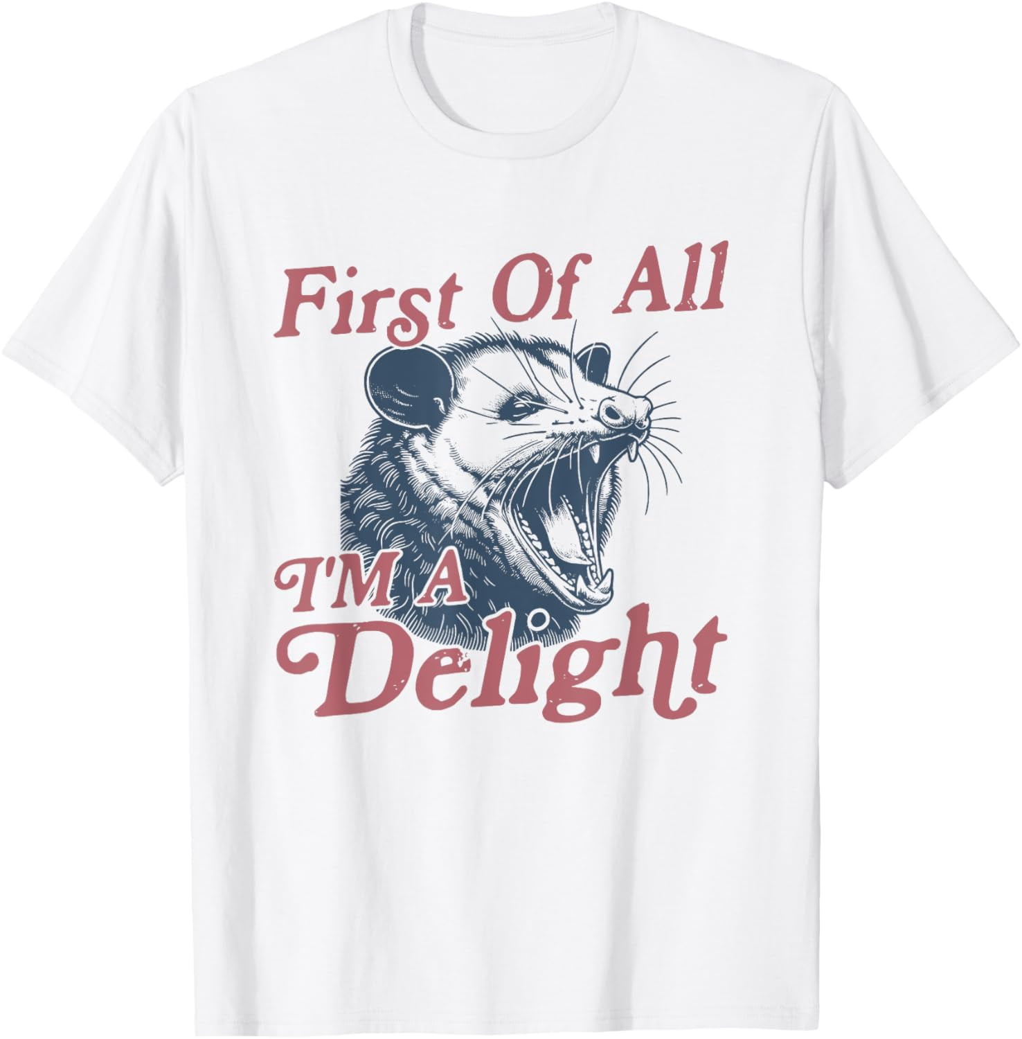 Sam Soft Feral Girl Summer Possum First Of All I'm A Delight Vintage T ...