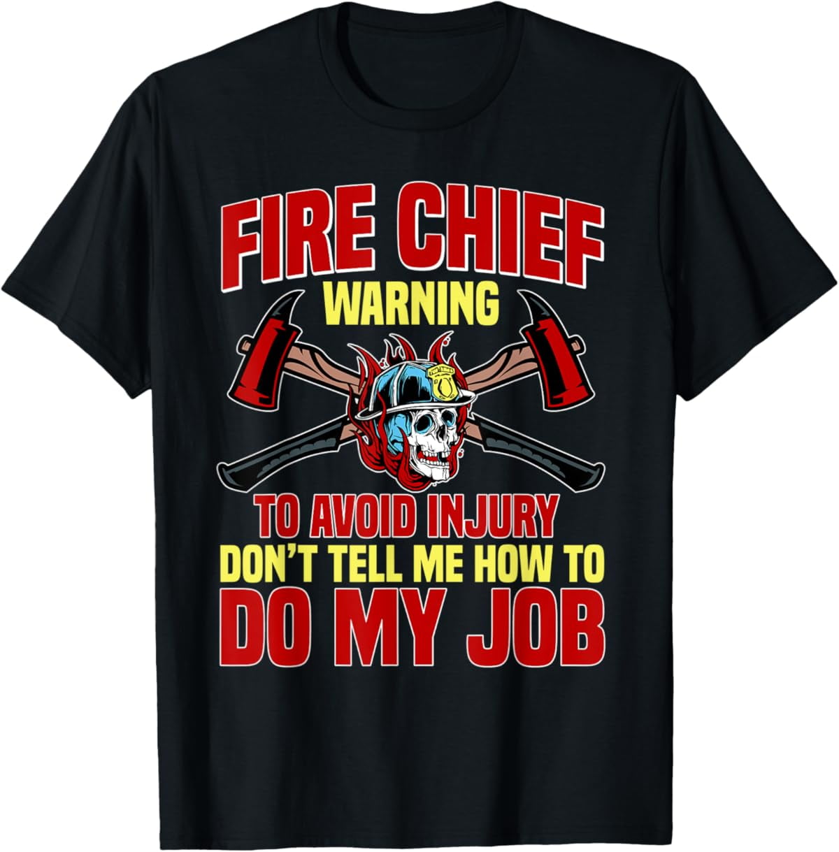 Sam Soft Fire Chief Warning Commanding Officer Fireman Firefighter T ...