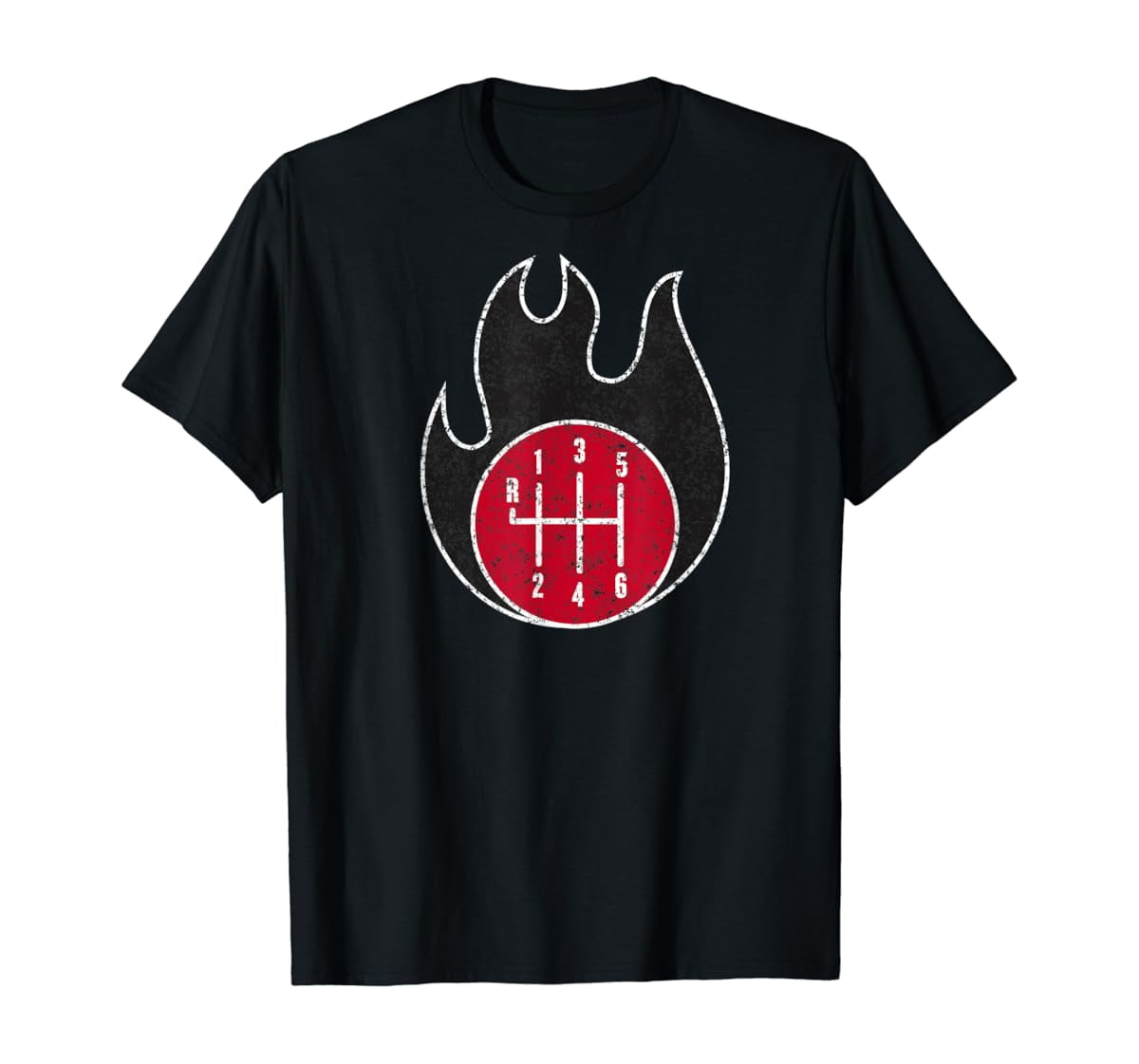 Sam Soft Flaming 6 Speed Manual Transmission Stick Shift Car Fanatic T ...