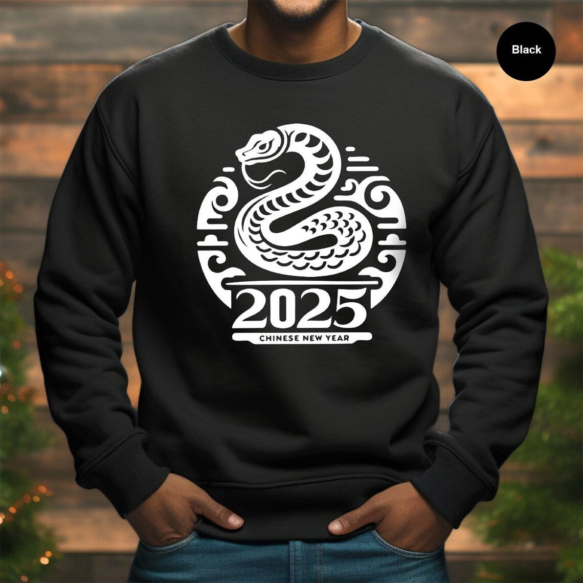 Sam Soft Happy Chinese Year 2025 Snake Sweatshirt, Year Of The Snake Happy Chinese Year 2025 ...
