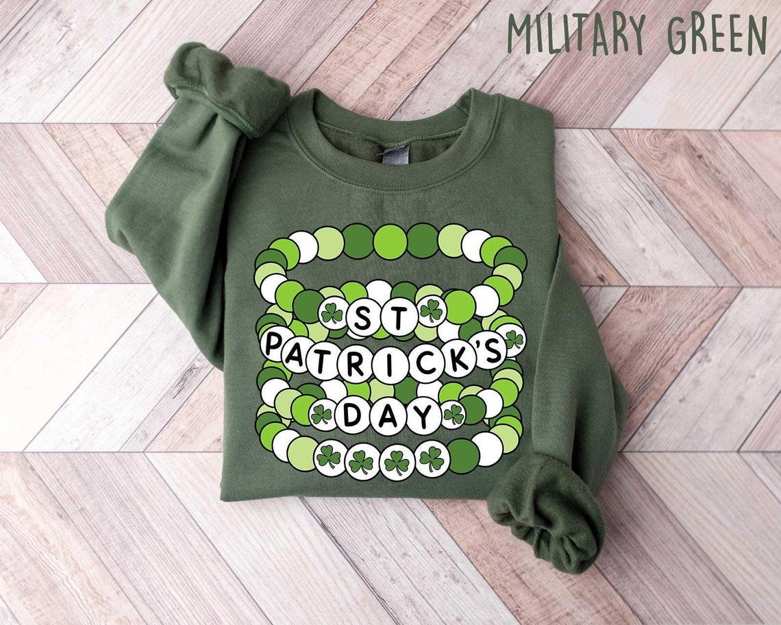 Sam Soft Happy St Patrick Day Bracelet Sweatshirt, St Patrick Shirt ...