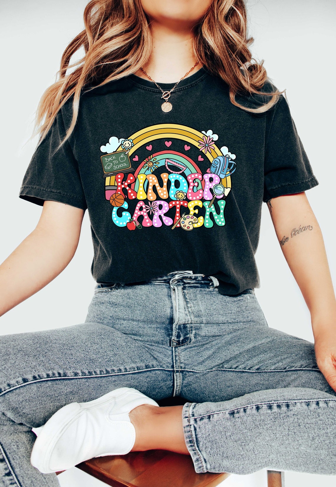 Sam Soft Hello Kindergarten I'm Shirt, Hello Kindergarten With Name ...