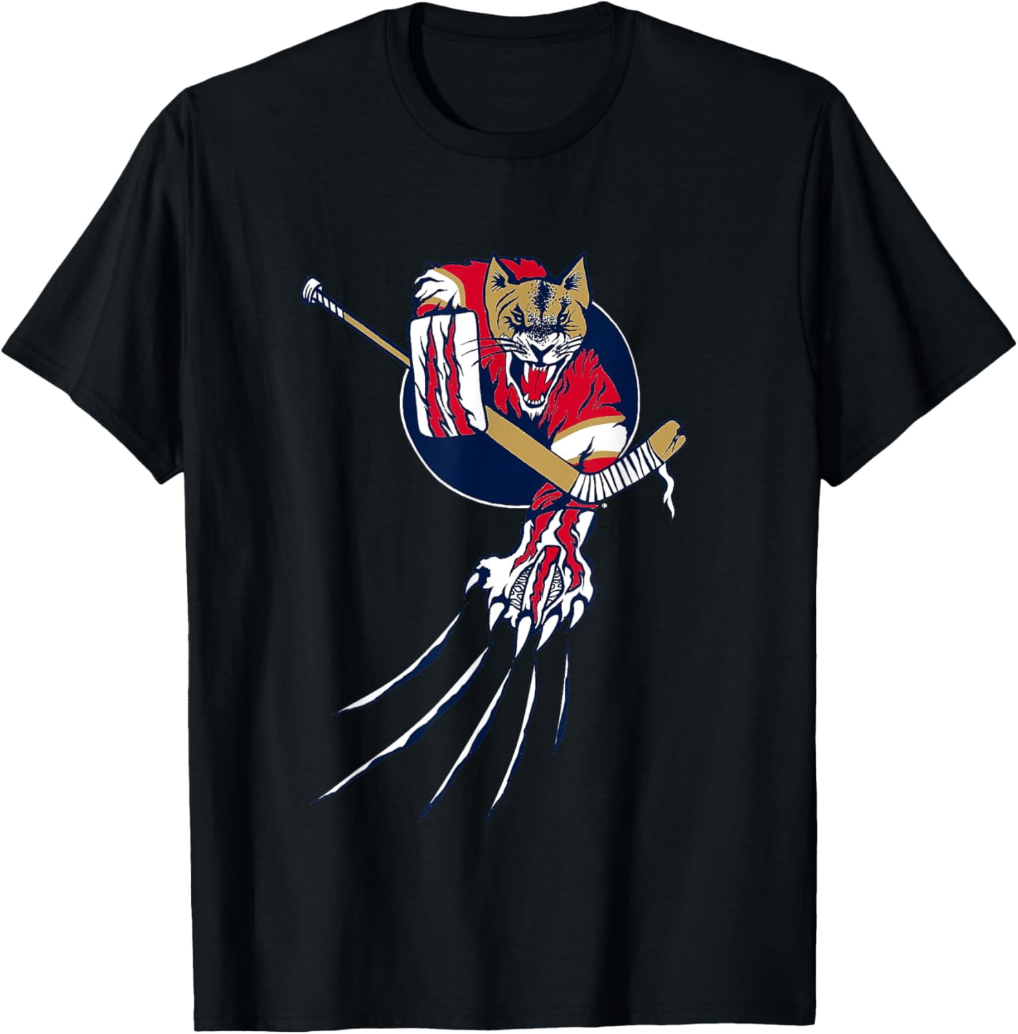 Sam Soft Hockey Goalie Beast in Goal Ice Panther Cat Claws Cougar T ...