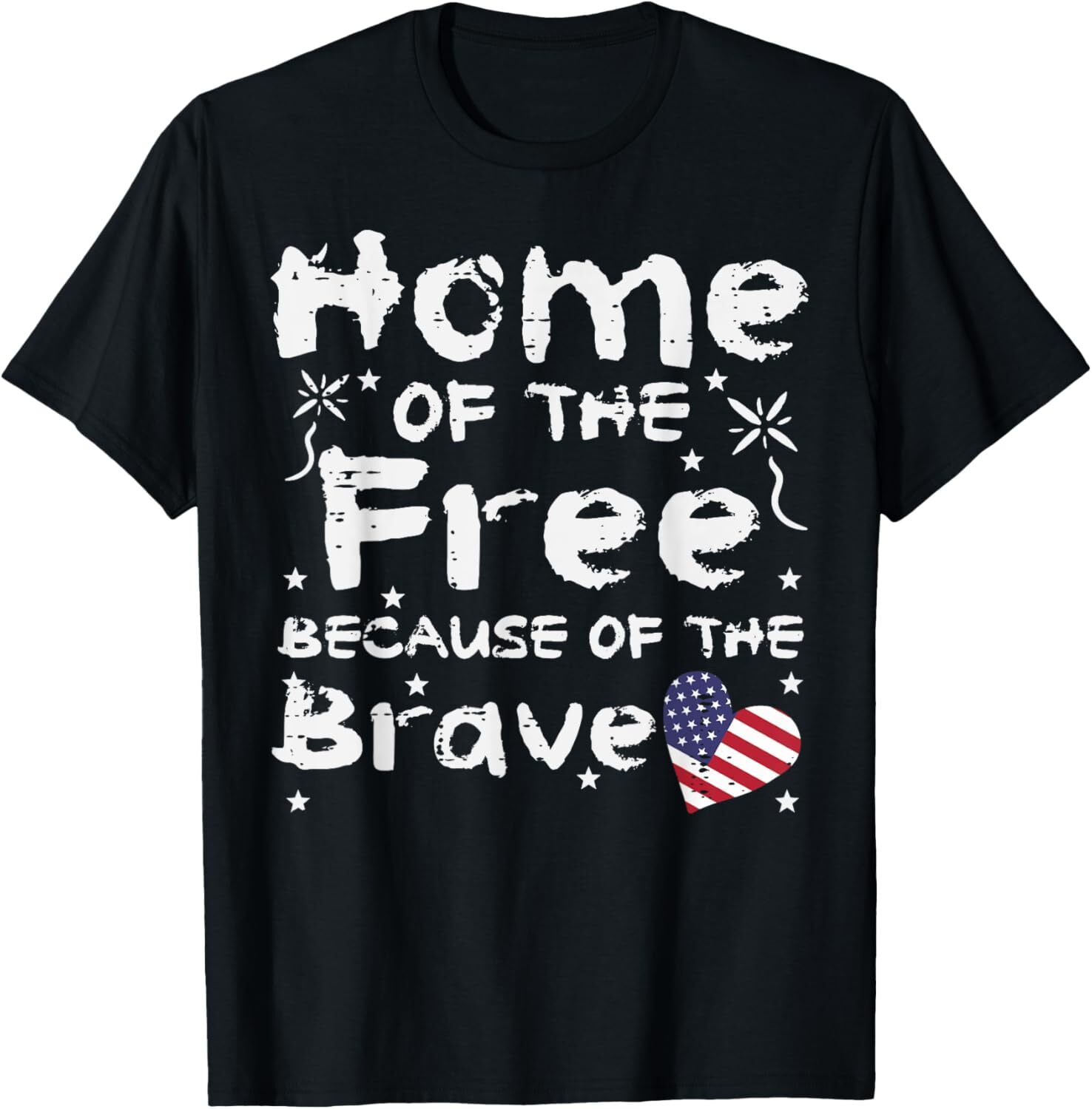 Sam Soft Home Of Free Because Of Brave Memorial Day Men Women T-Shirt - Walmart.com