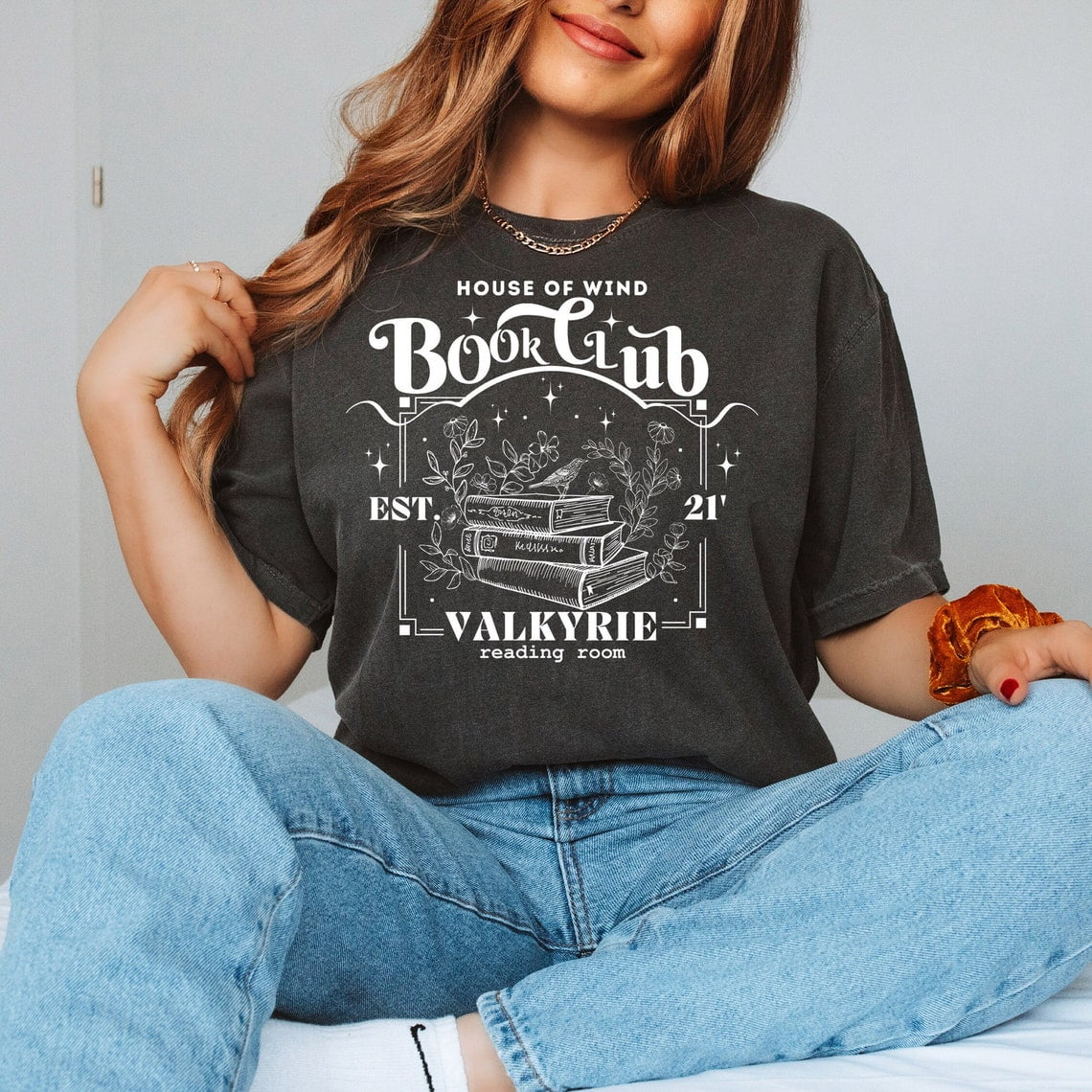 Sam Soft House of Wind T-Shirt, Book Club Shirt, Valkyrie Reading Room ...
