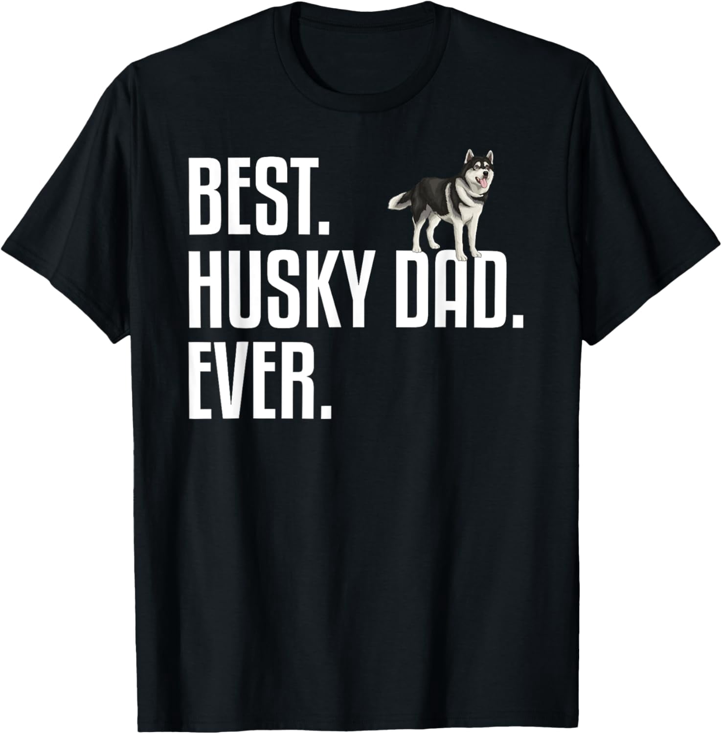 Sam Soft Husky Dad Art For Father Men Husky Lover Siberian Husky Dog T ...