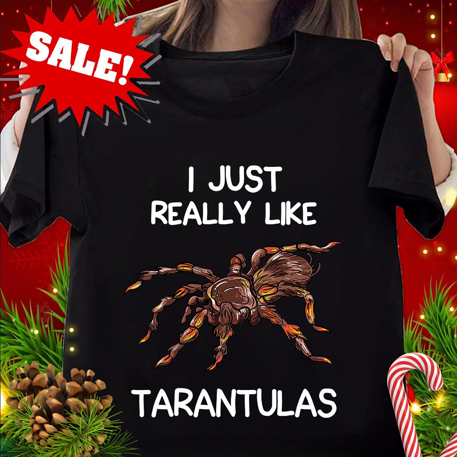 Sam Soft I Just Really Like Tarantulas Shirt, Tarantula Youth Shirt ...