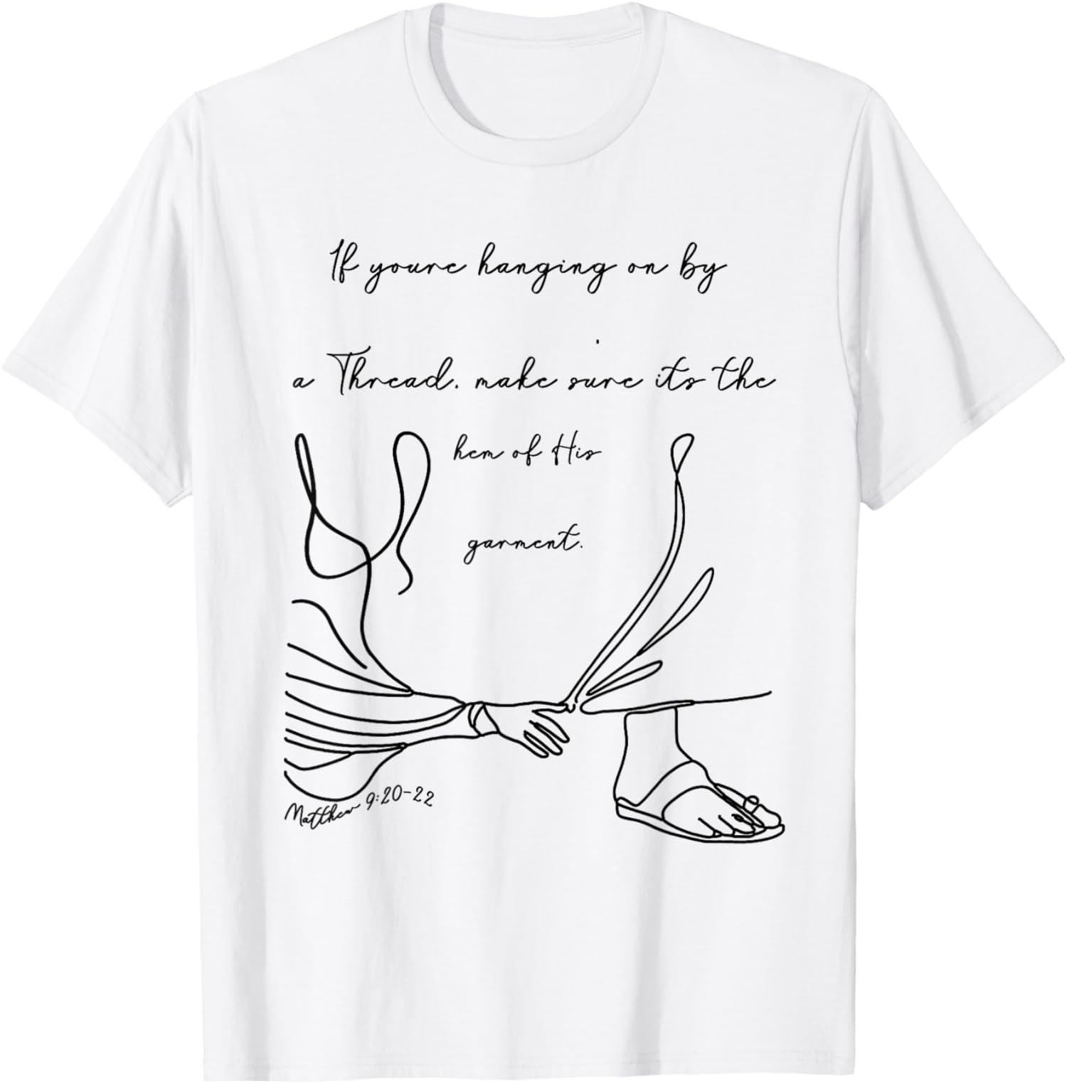 Sam Soft If You'Re Hanging On By A Thread Christian Bible Verse Christ ...