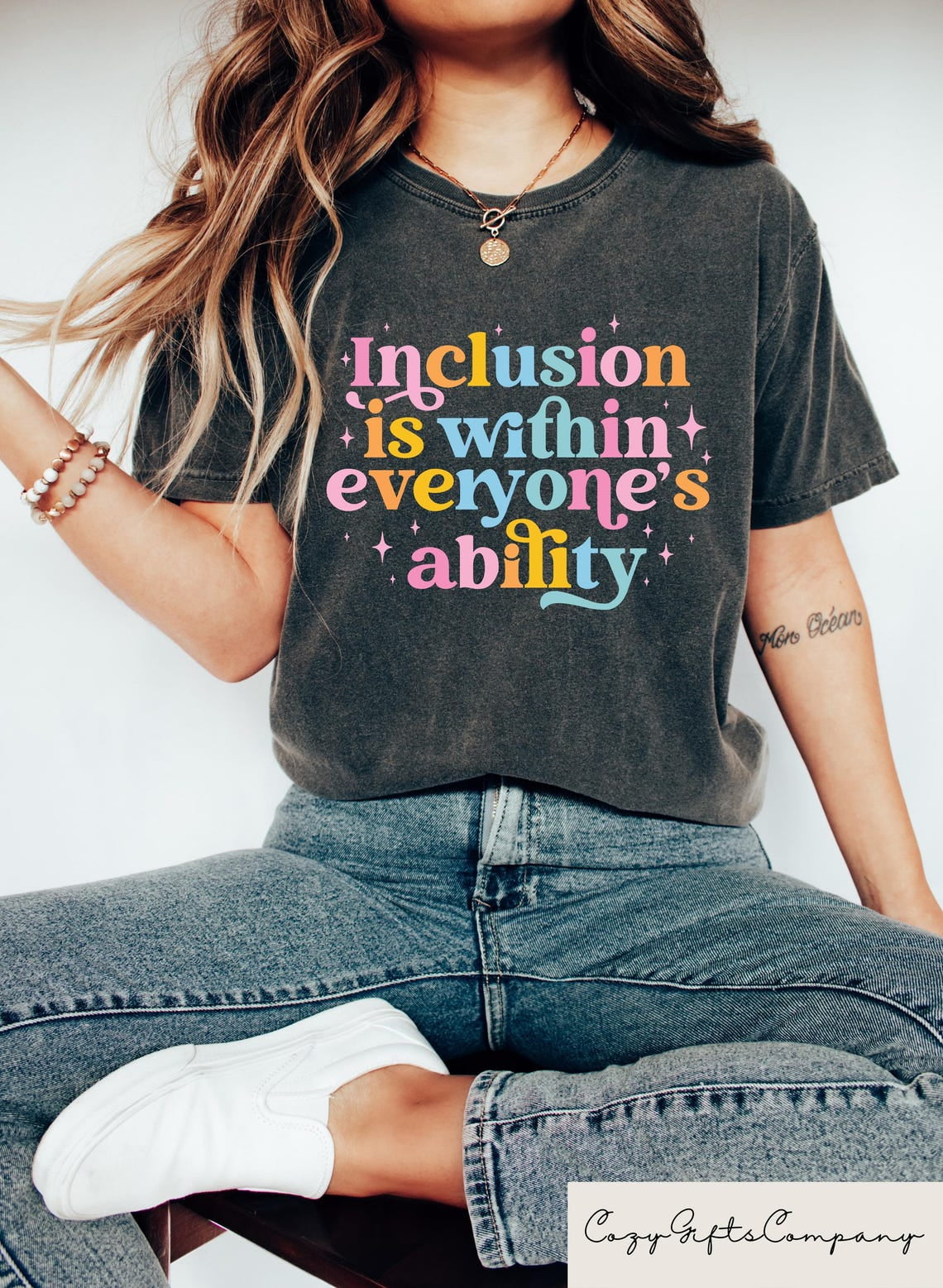 Sam Soft Inclusion Is Within Everyone's Ability T-shirt, Neurodiversity ...