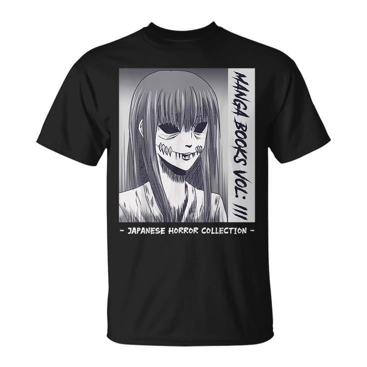 Sam Soft Japanisches Horror Zwei Gesichter Yurei Bakemono Obake T Shirt - Walmart.com