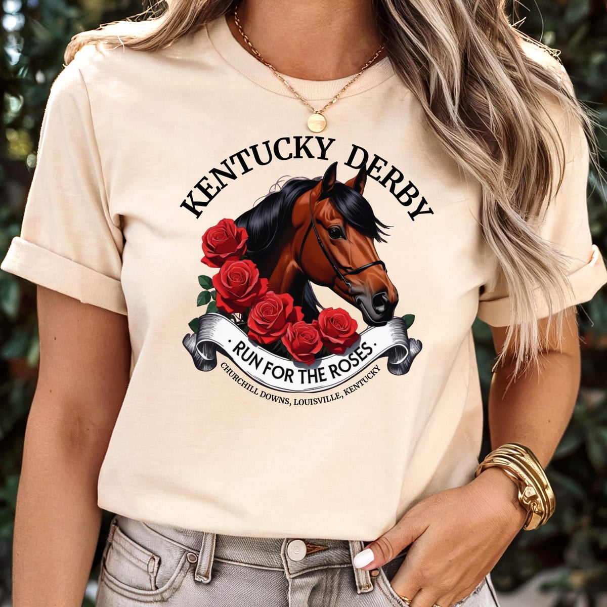 Sam Soft Kentucky Derby Race Shirt, Flower Kentucky Derby Run for Roses Shirt, Kentucky Derby ...