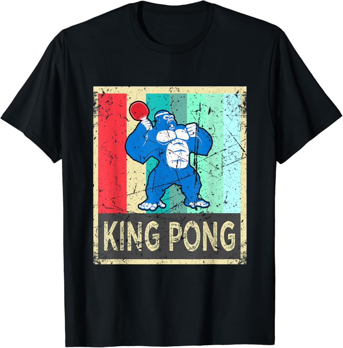 Sam Soft King Pong Shirt Ping Pong Gear Clothes For Men Women T-Shirt ...