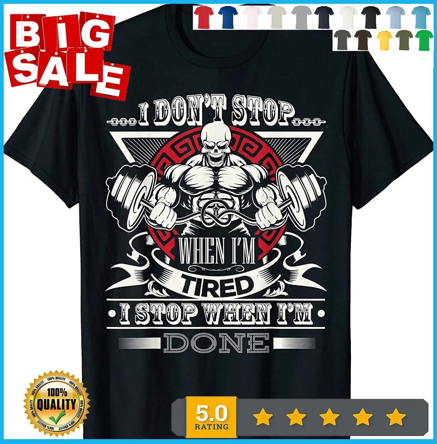 Sam Soft Limited Fitness Motivational Gym Workout Bodybuilding ...