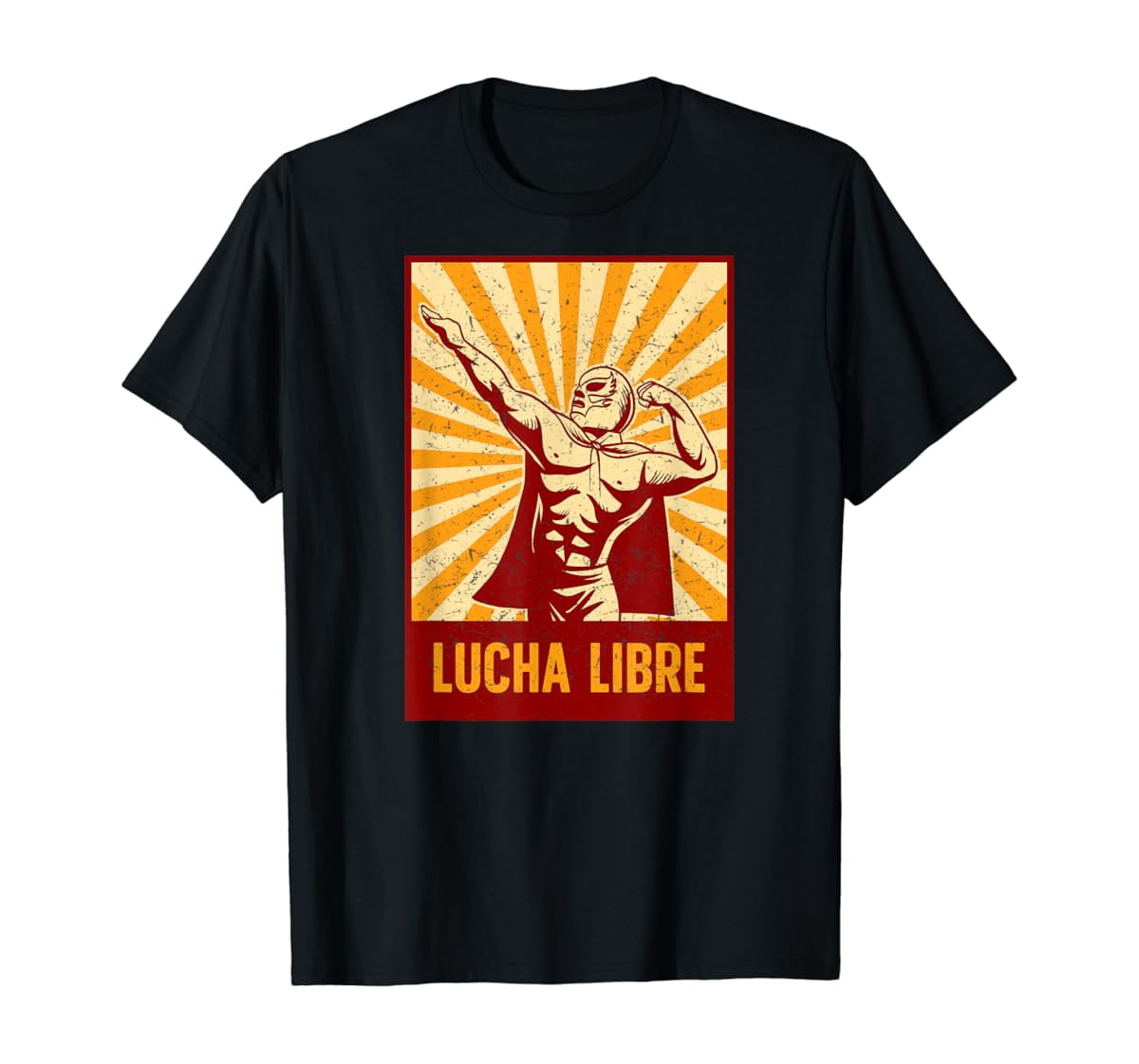 Sam Soft Lucha Libre T-Shirt (Mexican Wrestling) - Masked Wrestler ...