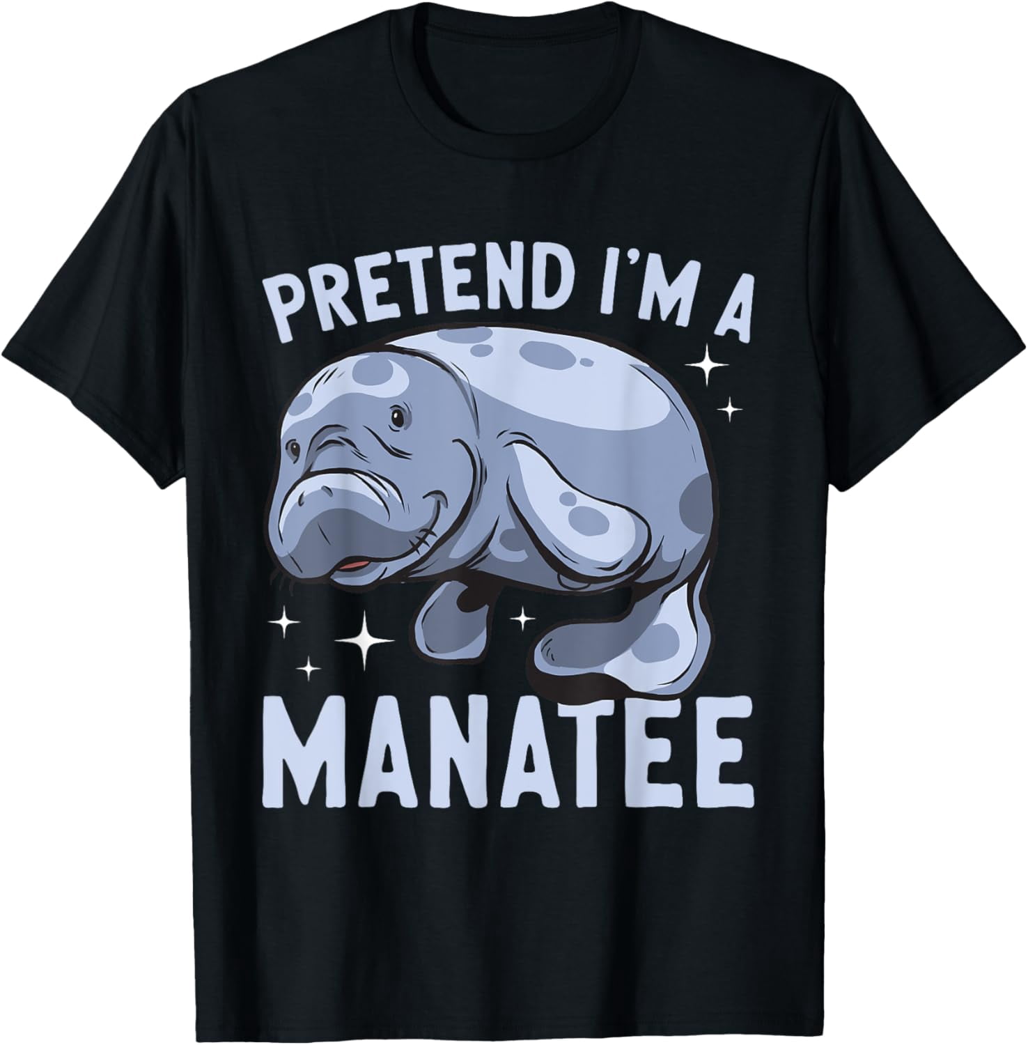 Sam Soft Manatee Sea Animal Pretend I'm A Manatee T-Shirt - Walmart.com