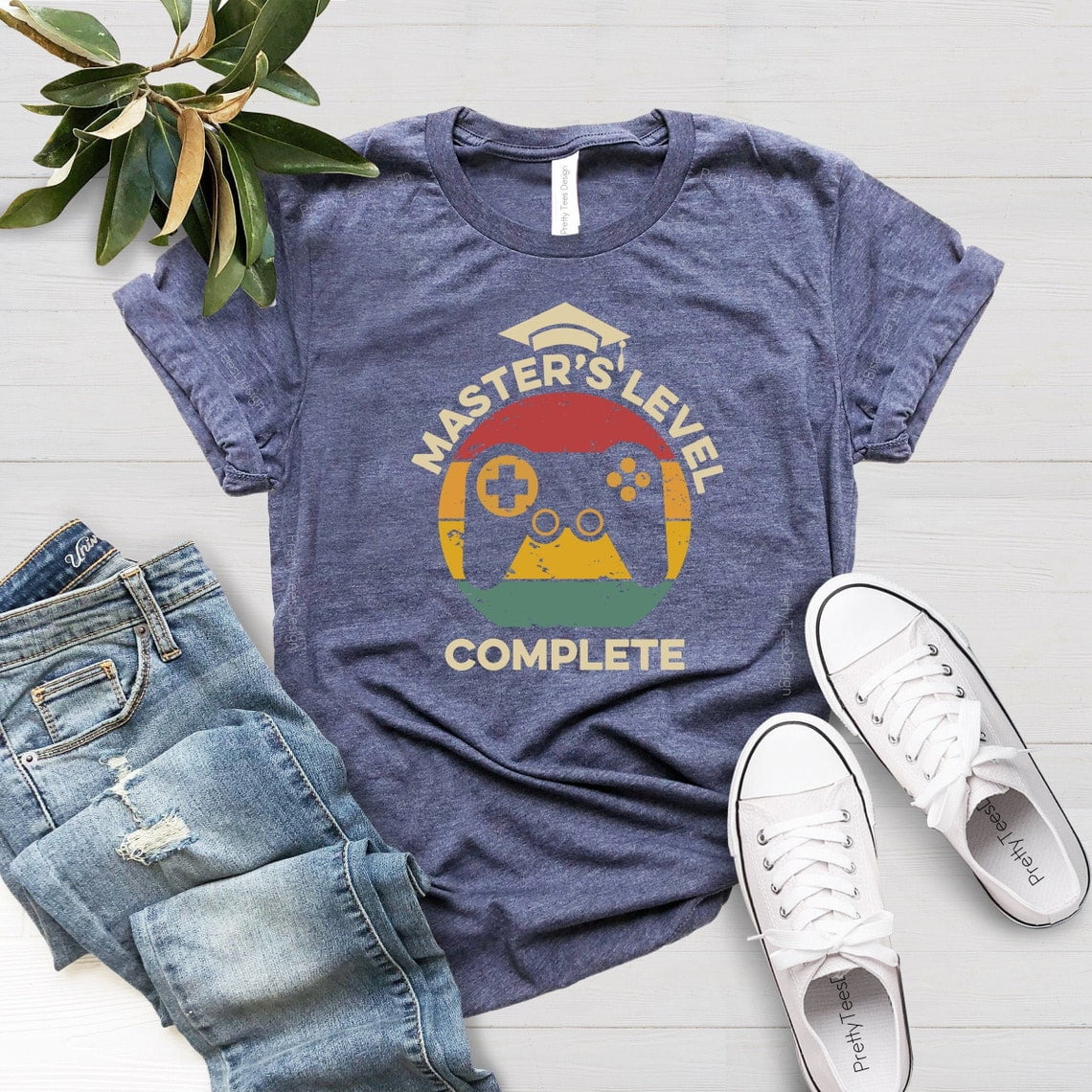 Sam Soft Master's Level Complete Shirt, Graduation Shirt, Masters Grad ...