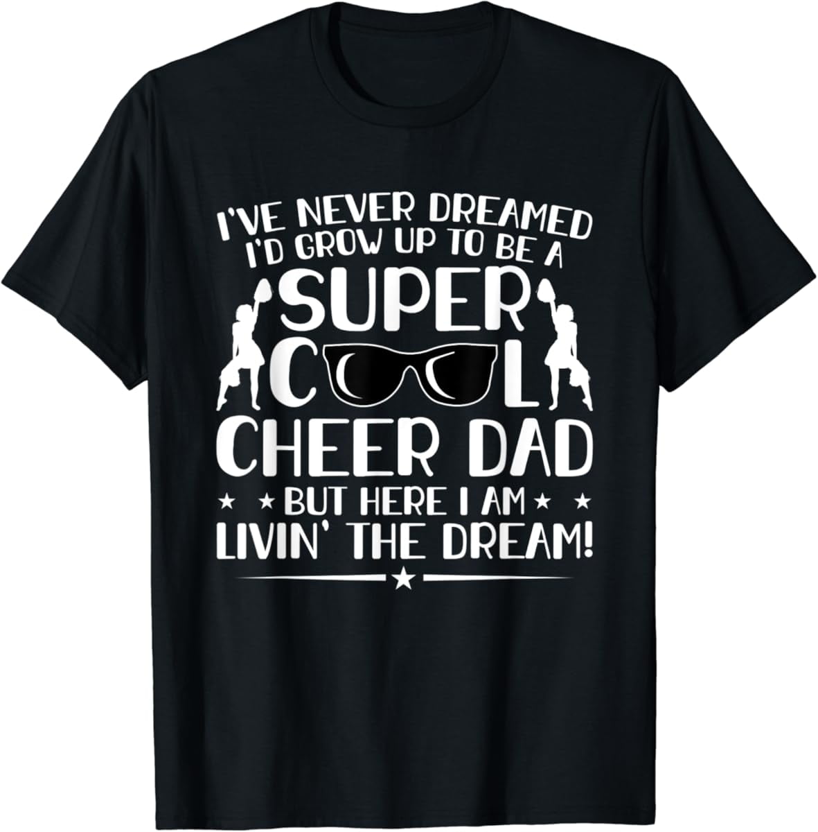 Sam Soft Mens Cheerleading Dad Cheer Dad Cheerleading Fathers Day T ...