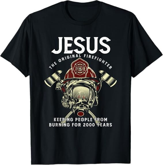 Sam Soft New! Jesus Firefighter Fire Department Fireman Firetruck ...