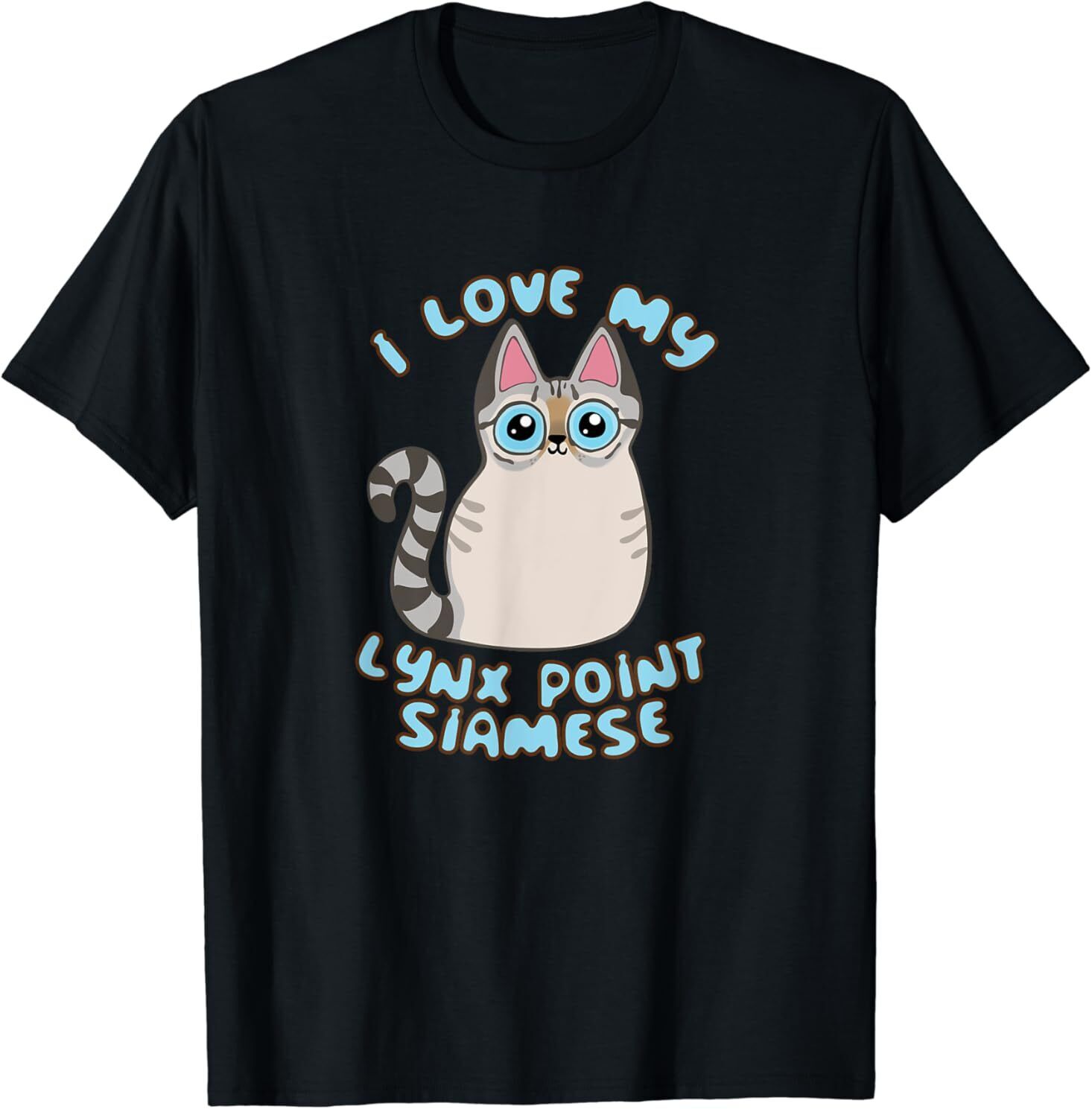 Sam Soft New Limited I Love My Lynx Point Siamese Cat Cute Design Tee T ...