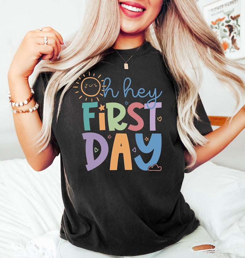 Sam Soft Oh Hey First Day Shirt, First Day of School Shirt, Back To ...