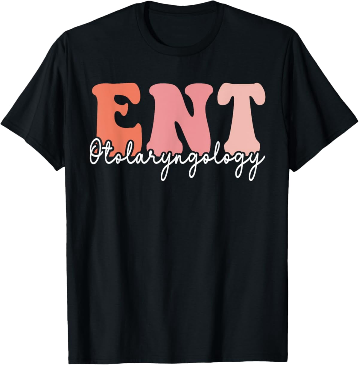 Sam Soft Otolaryngology ENT Doctor Nurse Groovy Ear Nose Throat T-Shirt ...