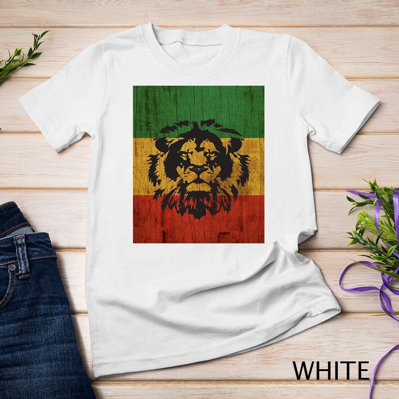 Sam Soft Rasta Reggae Lion Flag Jamaica For Rastafari Lover Unisex T ...
