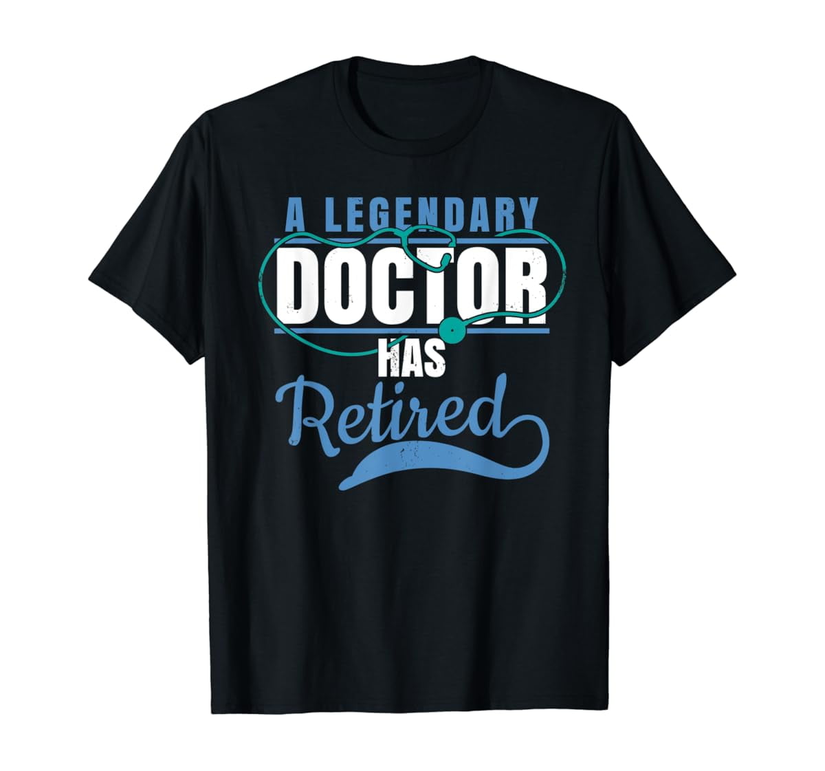 Sam Soft Retired Doctor Retirement Gift Shirt for Retiring Medical MD ...