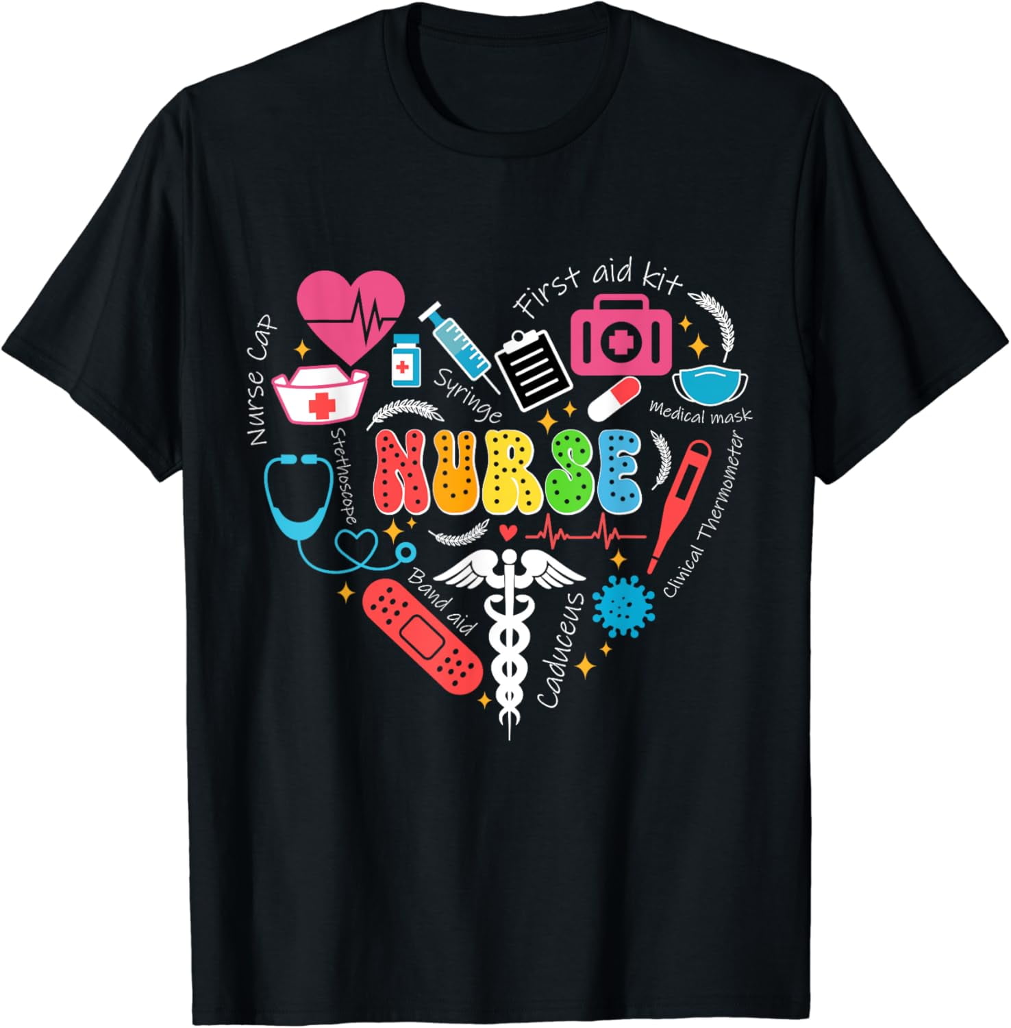 Sam Soft Retro Nurse Heart Nurse Life Nurse Stuff Quotes ICU Rn Nurse T ...