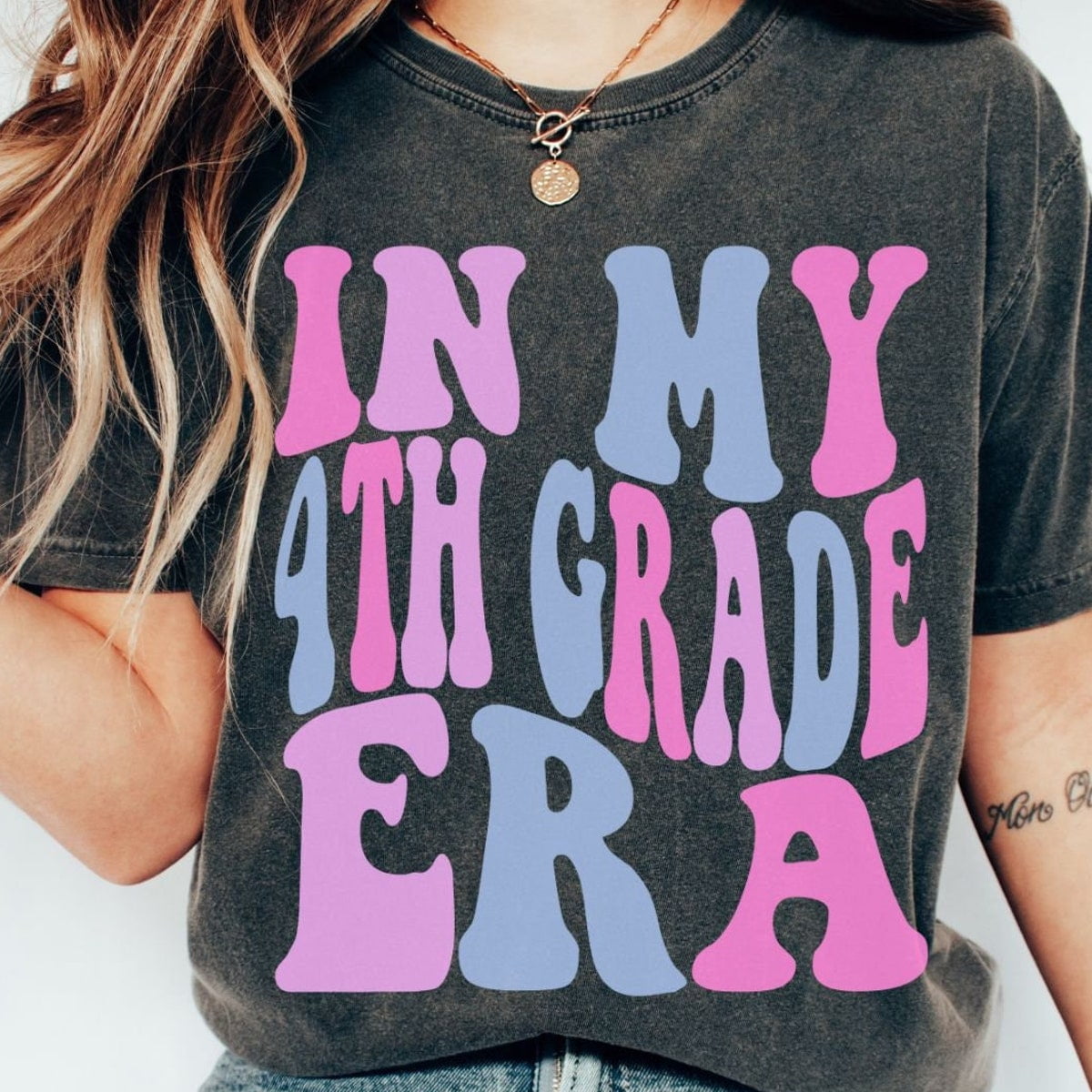 Sam Soft Retro Teacher Shirt, Fourth Grade Teacher, In My Fourth Grade ...