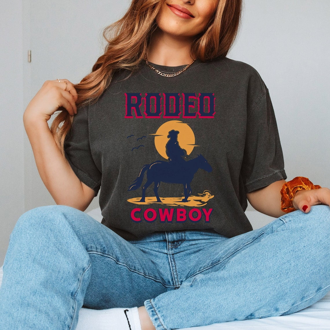 Sam Soft Rodeo Western T-Shirt, Vintage 90s Graphic Western Shirt ...