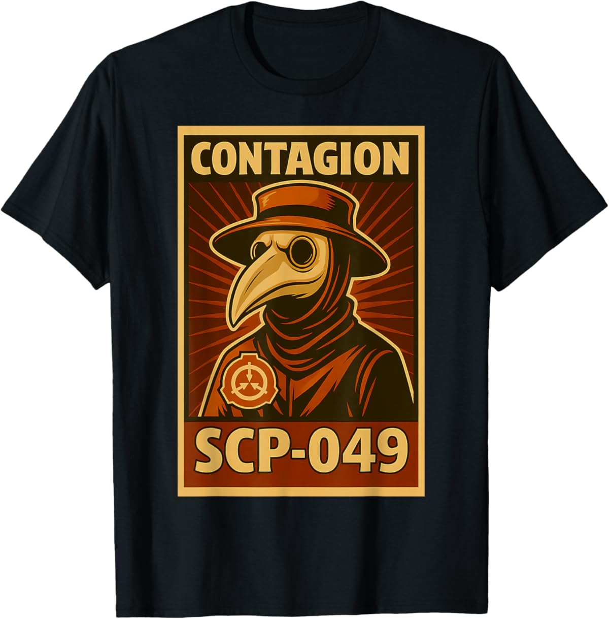 Sam Soft SCP-049 Plague Doctor T-Shirt - Walmart.com