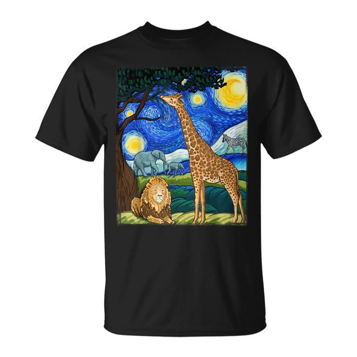 Sam Soft Safari Night Starry Night Zoo Animals Animal Art Safari Unisex ...