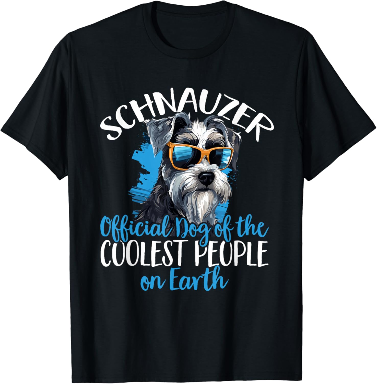 Sam Soft Schnauzer Dog Breed Pet Schnauzer Official Dog T-Shirt ...
