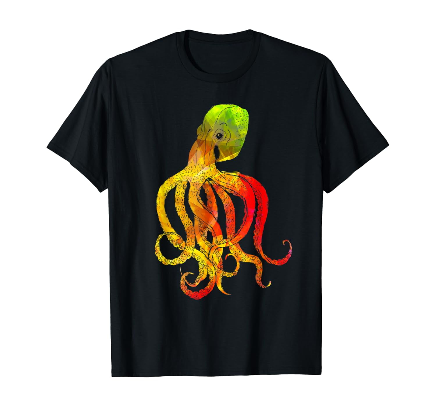 Sam Soft Sea Animals Squid Sea Monster Kraken Octopus T-Shirt - Walmart.com