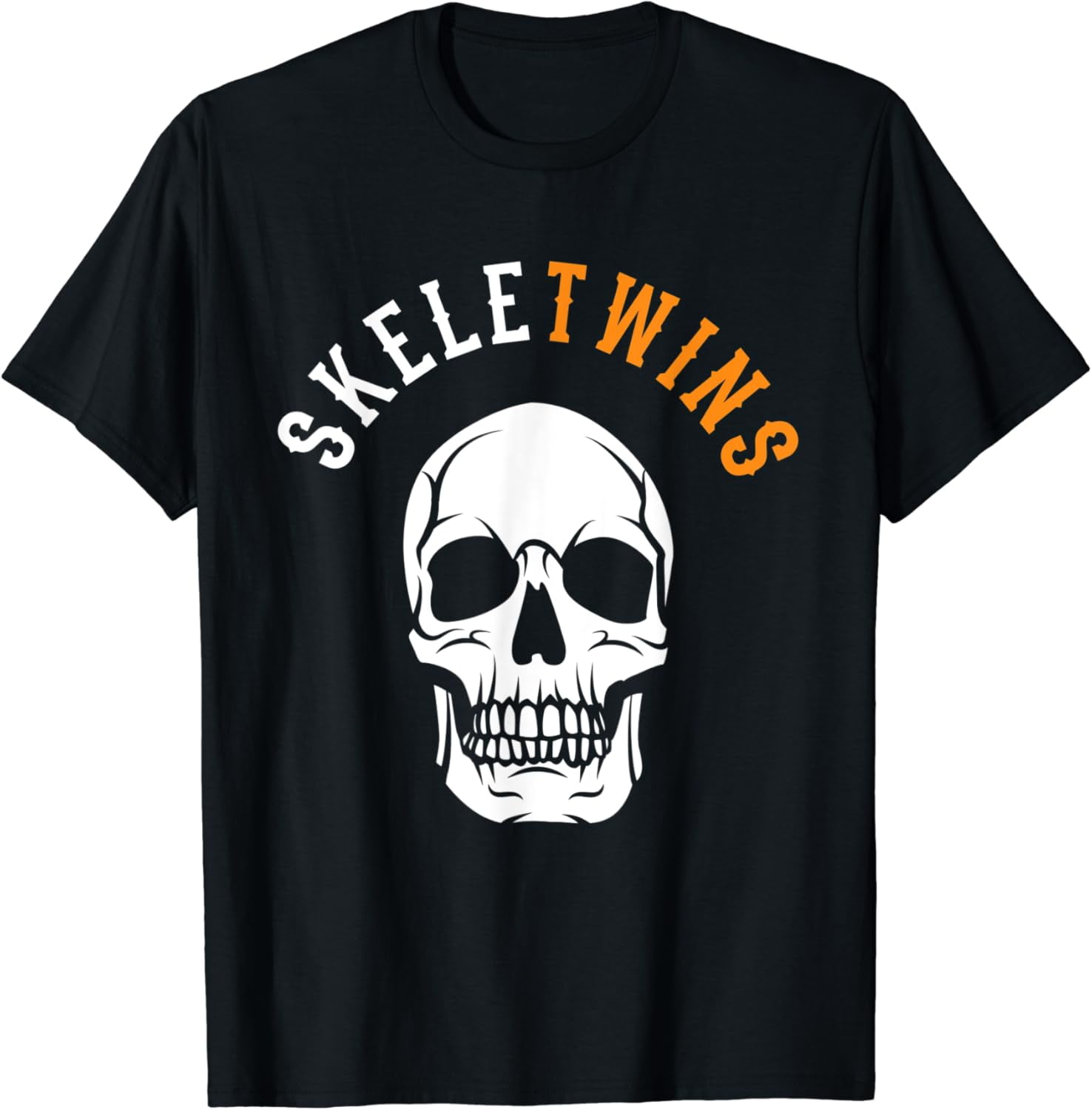 Sam Soft Skeletwins Matching Twins Costume Skeletons T-Shirt - Walmart.com