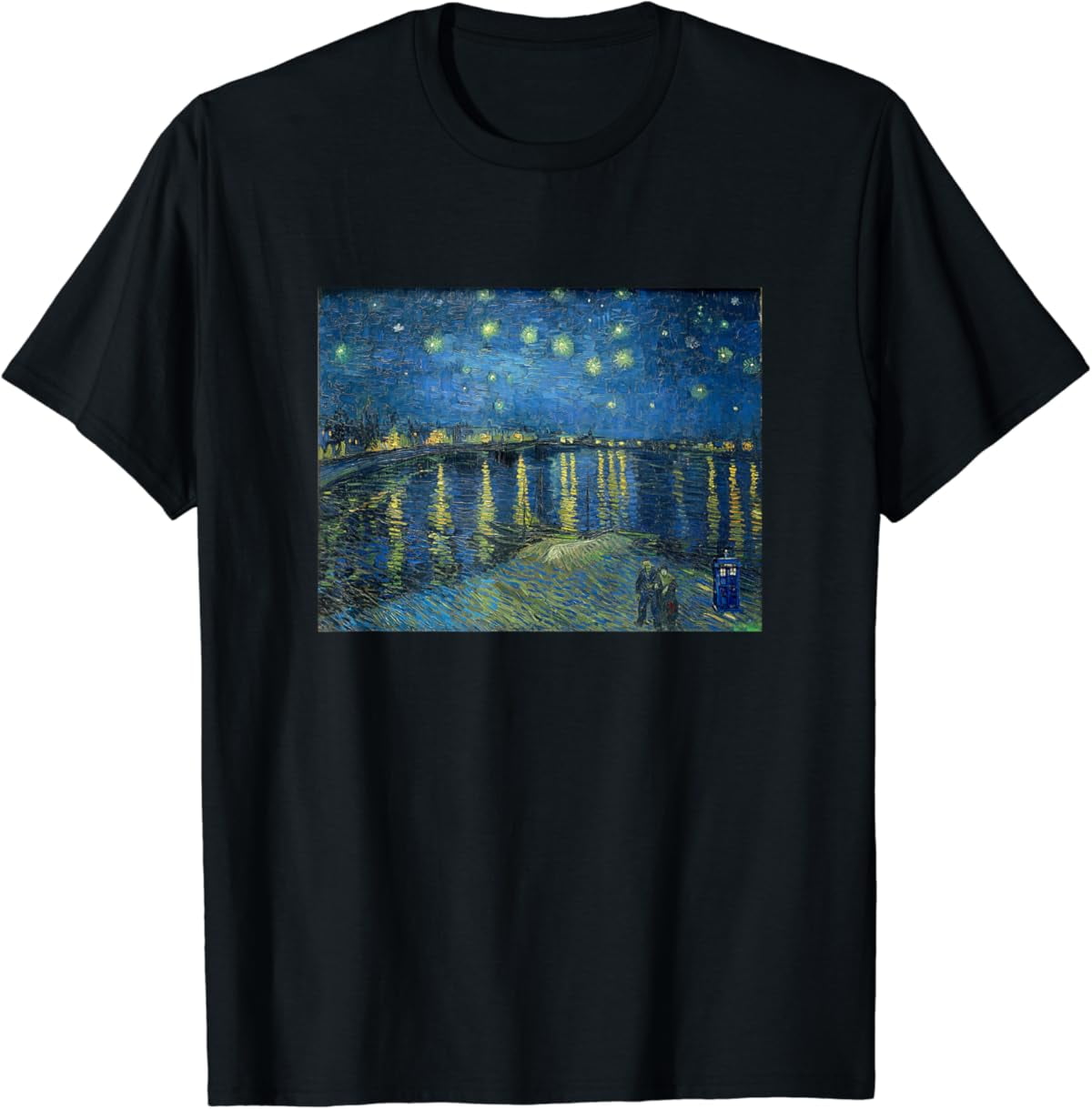 Sam Soft Starry Night Over the Rhone Doctor Visit T-Shirt - Walmart.com